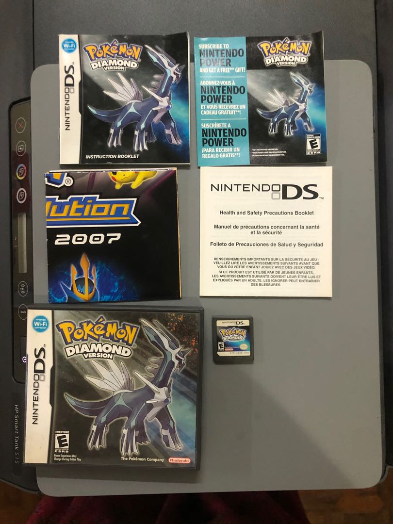 Pokemon Diamond, Video Gaming, Video Game Consoles, Nintendo on Carousell
