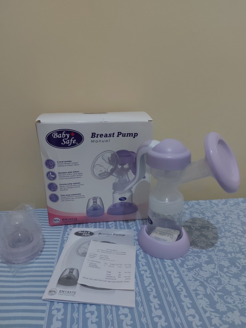 Pompa asi manual baby safe, Bayi & Anak, Perawatan & Makanan Anak di ...