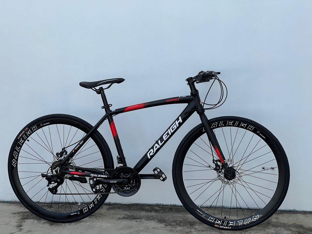 [SOLD]Raleigh r700 Wind Model Hybrid Bike Roadbike Entry Bike, Sports ...