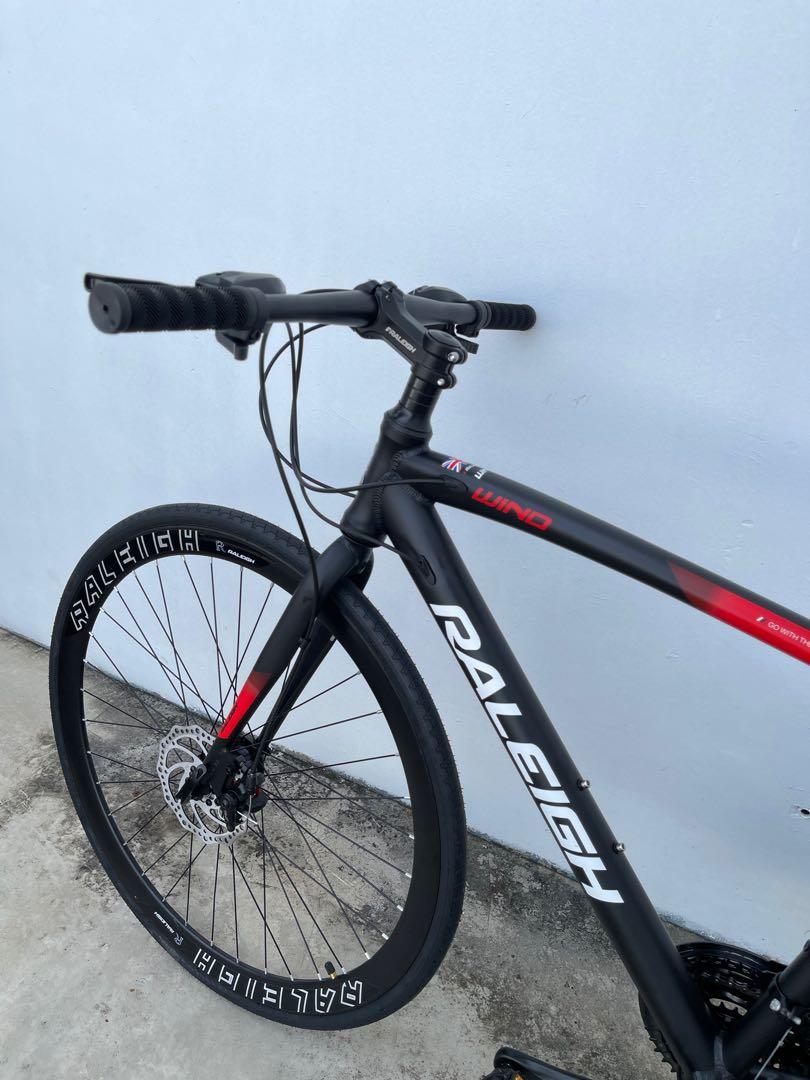 [SOLD]Raleigh r700 Wind Model Hybrid Bike Roadbike Entry Bike, Sports ...