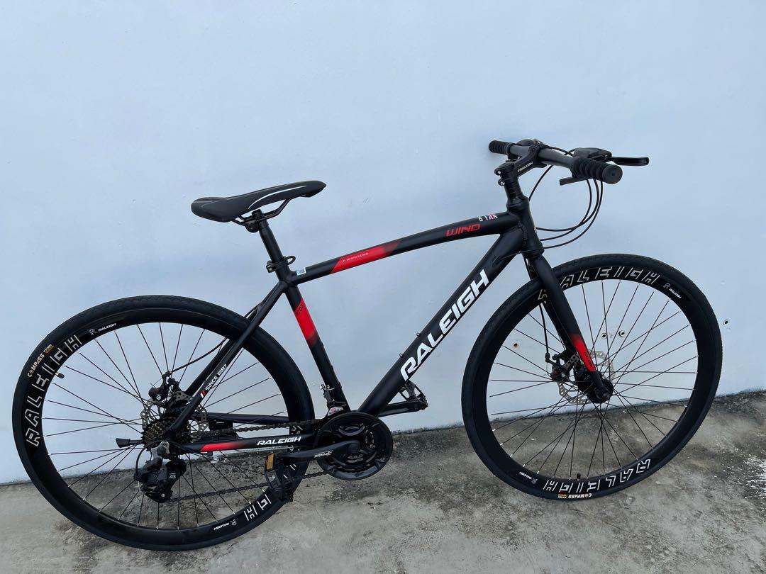 [SOLD]Raleigh r700 Wind Model Hybrid Bike Roadbike Entry Bike, Sports ...