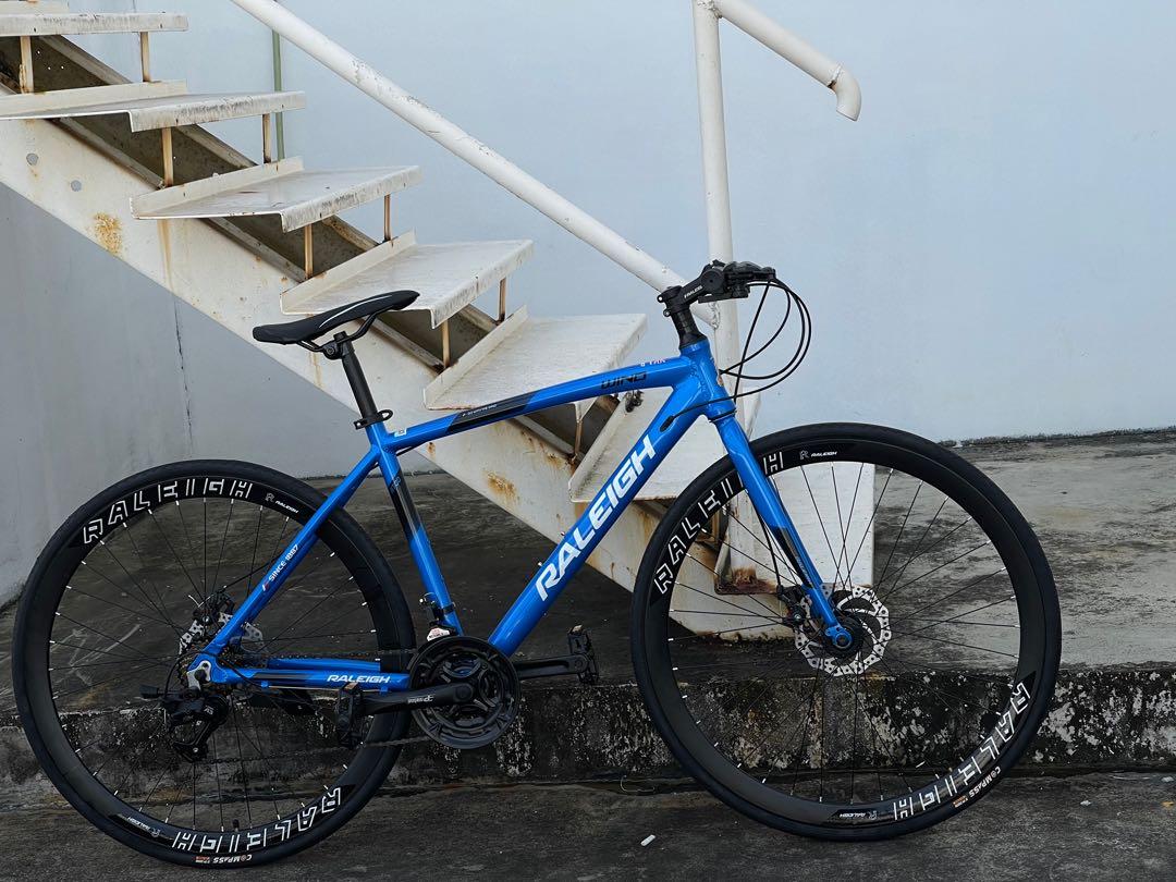 [SOLD]Raleigh r700 Wind Model Roadbike Hybrid Bike Flat bar bicycle ...