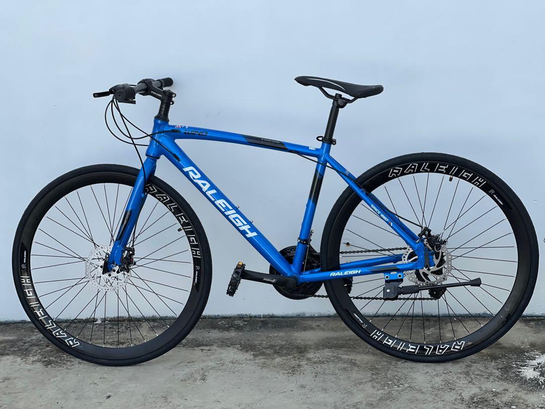 [SOLD]Raleigh r700 Wind Model Roadbike Hybrid Bike Flat bar bicycle ...