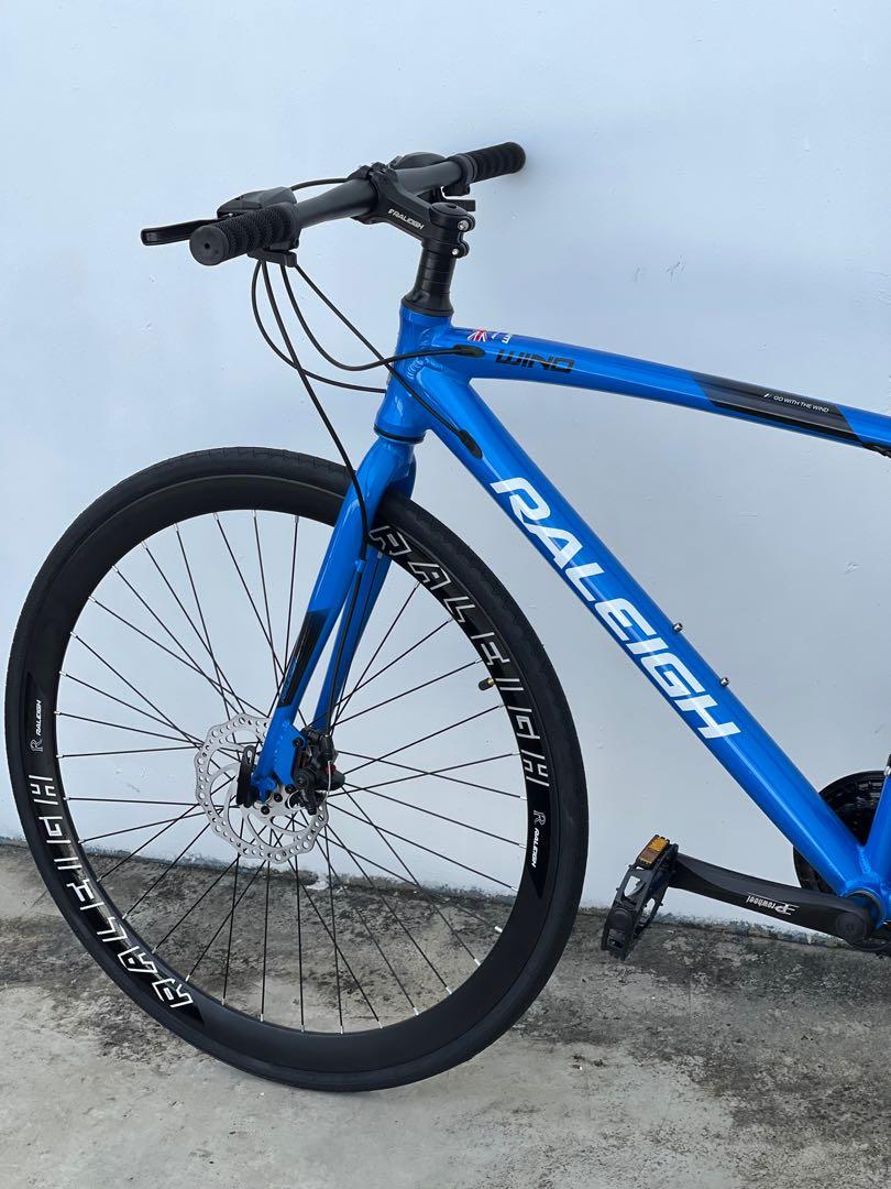 [SOLD]Raleigh r700 Wind Model Roadbike Hybrid Bike Flat bar bicycle ...