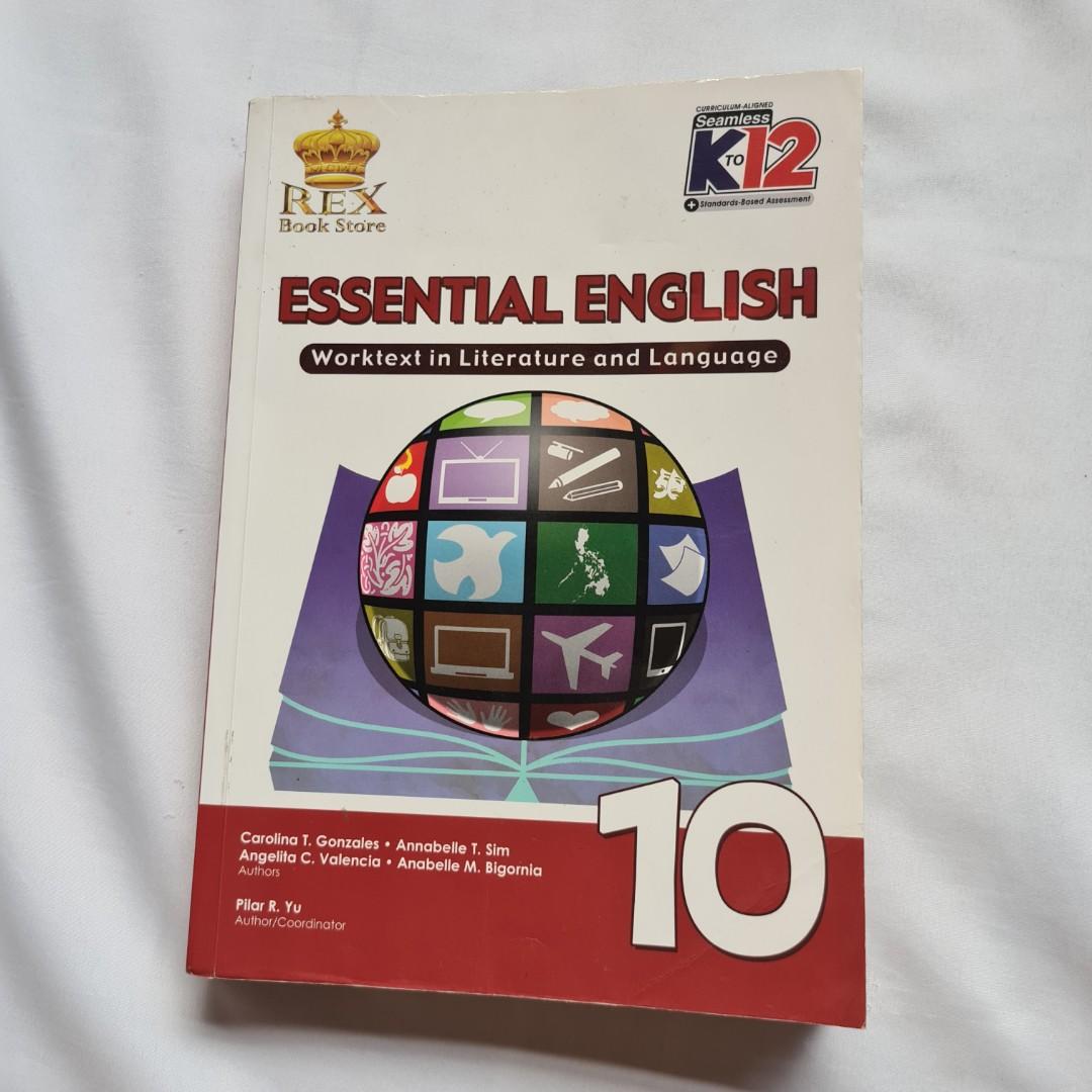 Rex Essential English Book/Textbook Grade 10, Hobbies & Toys, Books ...