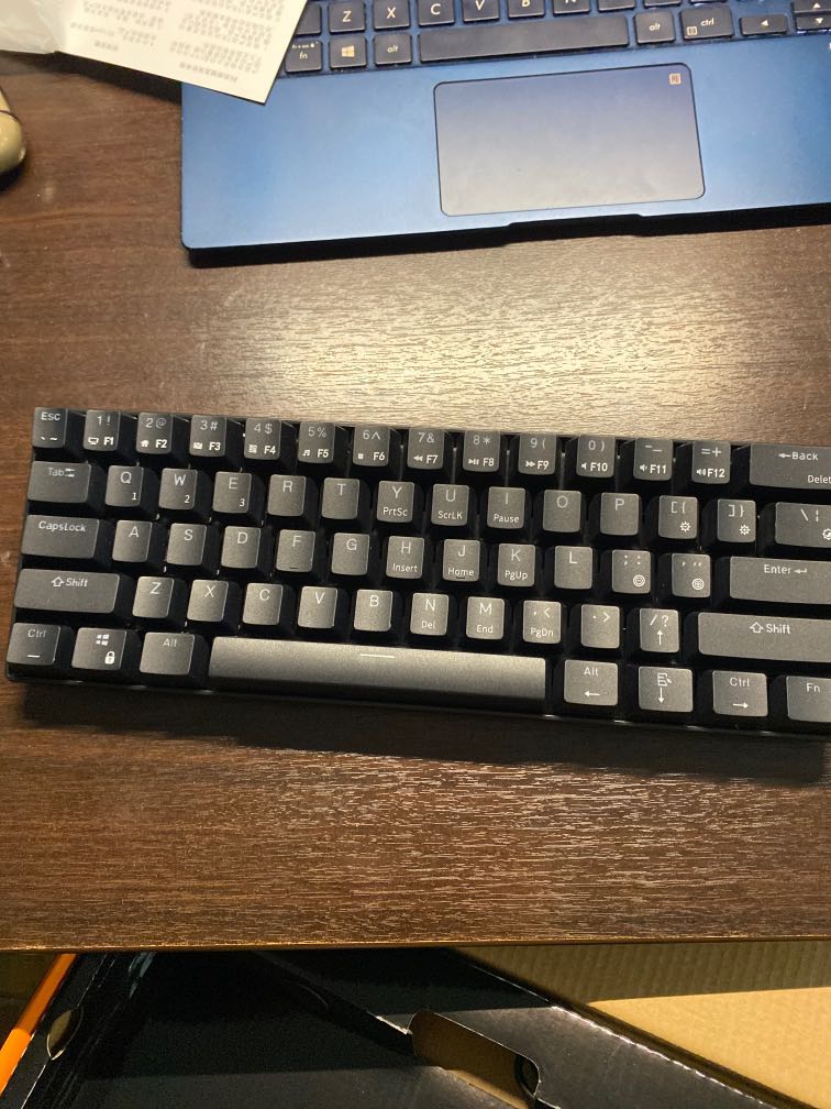 RK61 Black Gaming Keyboard Blue Switches, Computers & Tech, Parts ...
