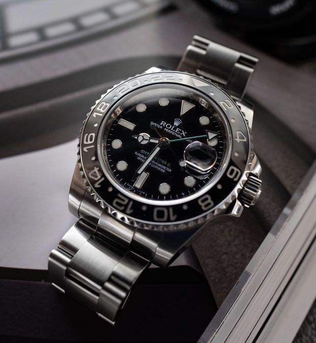 Rolex gmt green arrow, Luxury, Watches on Carousell