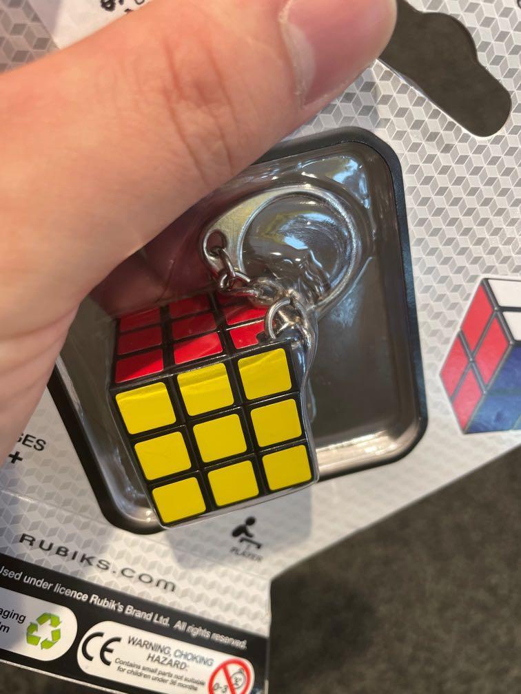 Rubik’s cube keychain, Hobbies & Toys, Toys & Games on Carousell