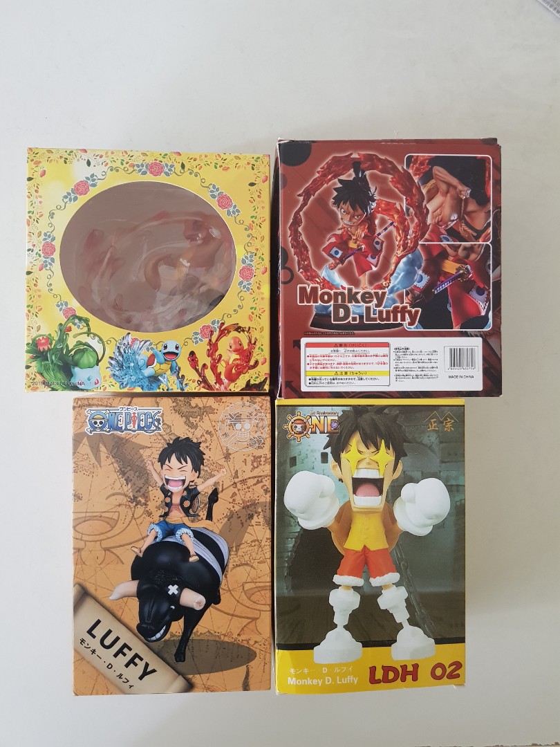 [SALE] One Piece Luffy/Pokemon Figures, Hobbies & Toys, Toys & Games on ...