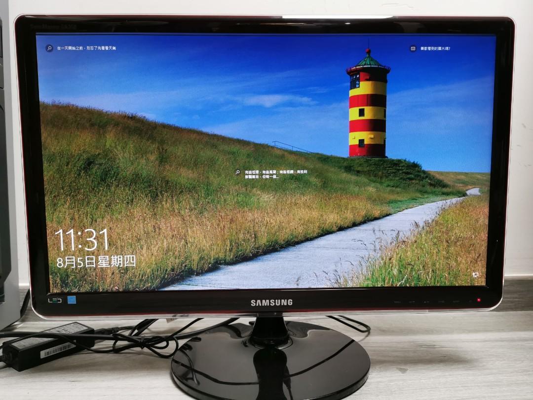 ⭐Samsung 24吋LED 顯示器 S24A350H Monitor⭐, 電腦＆科技, 電腦周邊及配件, 電子屏幕 - Carousell
