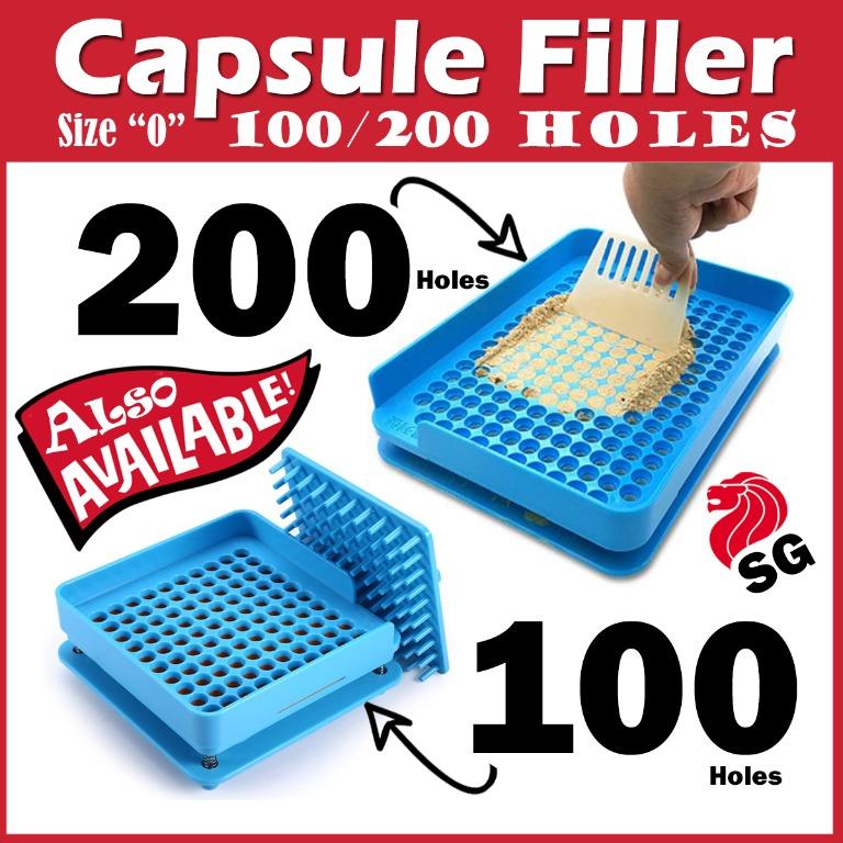 SG Capsule Filling Machine Size 0 | Capsule Filler 100 capsule Tray ...