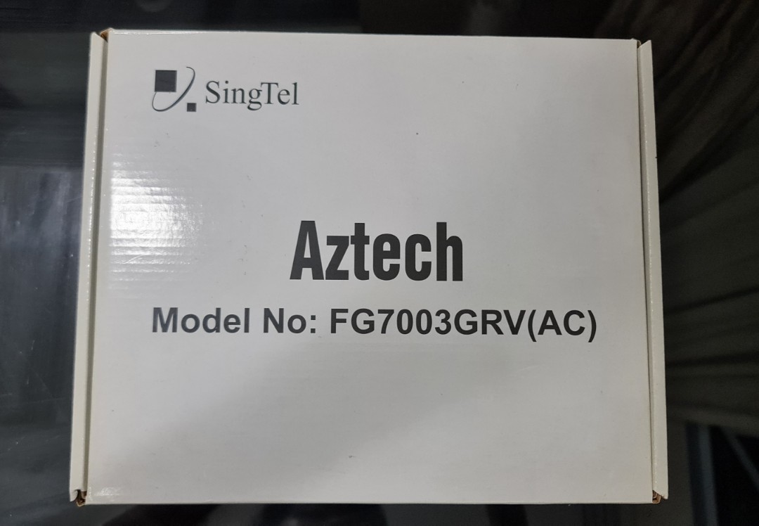 Singtel Aztech Router, TV & Home Appliances, Other Home Appliances on ...