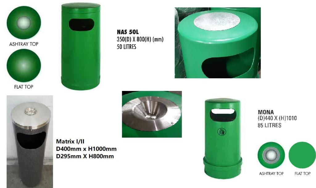 Smoking-Ashtray/ Cigarette Waste bin, Furniture & Home Living ...