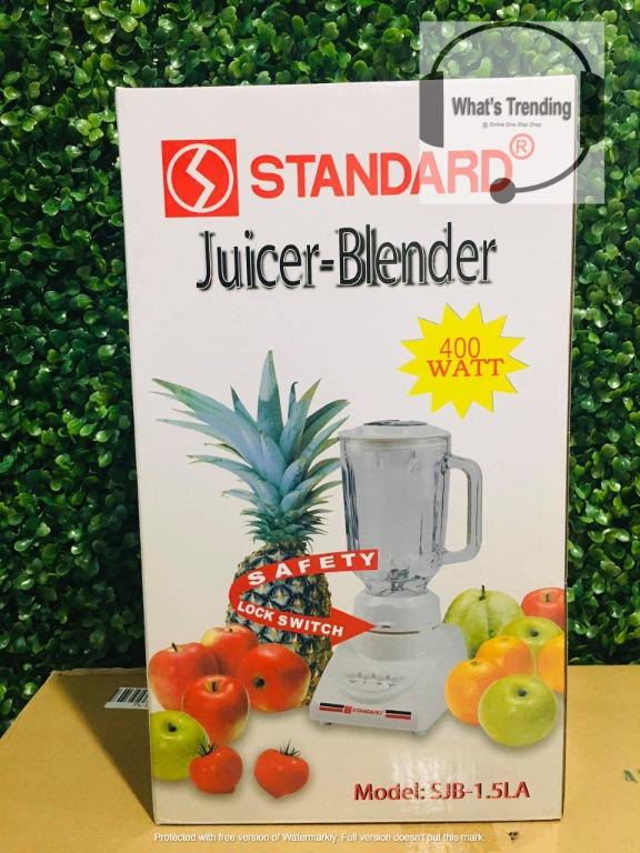 Standard 1.5L Glass Blender SJB-1.5LA, TV & Home Appliances, Kitchen ...