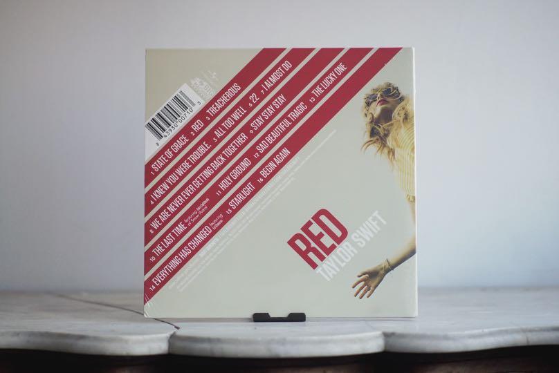 Taylor Swift | Red Vinyl Record 2xLP, Hobbies & Toys, Music & Media ...