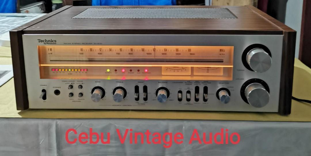 Technics Stereo Receiver, SA-600 (1978-79), Audio, Soundbars, Speakers ...