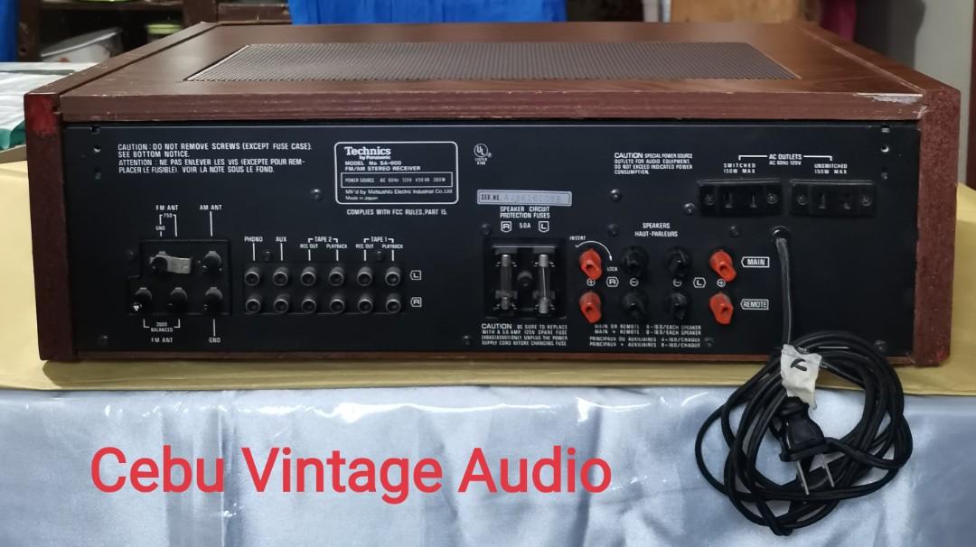 Technics Stereo Receiver, SA-600 (1978-79), Audio, Soundbars, Speakers ...