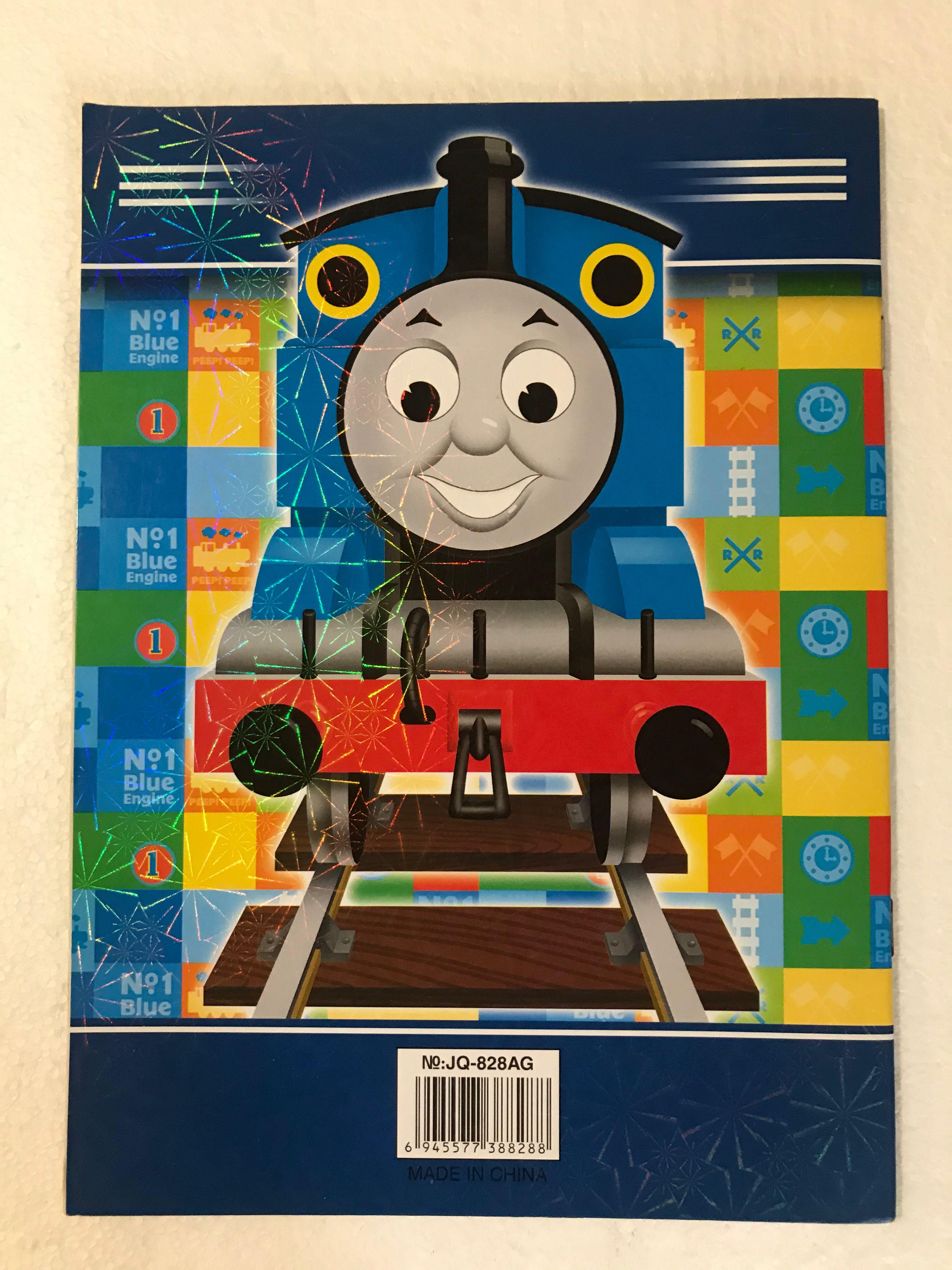 Thomas & Friends write and colouring book, 興趣及遊戲, 書本 & 文具, 小說及非小說 ...