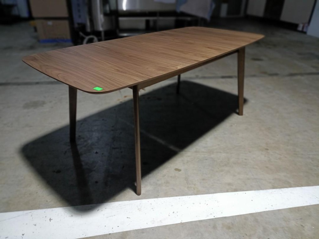 TRAX EXTENDABLE Dining Table in WALNUT, Furniture & Home Living ...