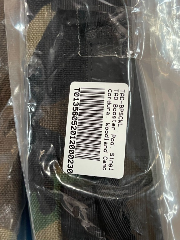 Triple Aught Design (TAD) BOOSTER POD (Double) Woodland Camo, Sports ...