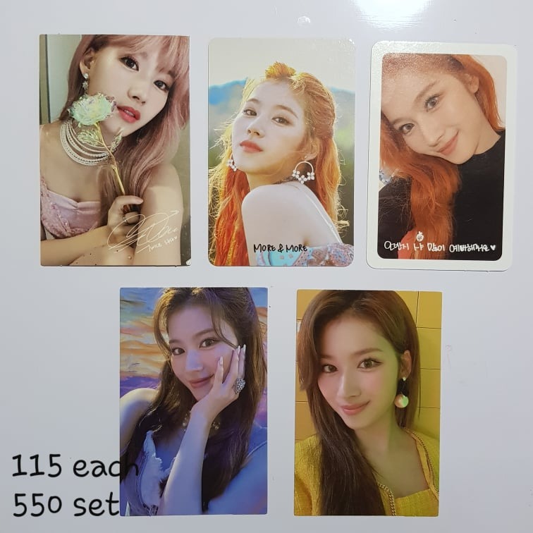 TWICE Sana Photocards, Hobbies & Toys, Memorabilia & Collectibles, K ...