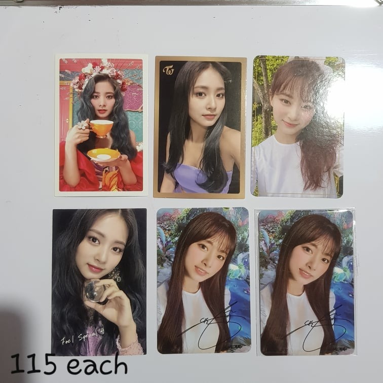 TWICE Tzuyu Photocards, Hobbies & Toys, Memorabilia & Collectibles, K ...