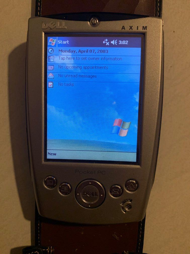 Vintage Dell Axim Pocket PC PDA, Computers & Tech, Laptops & Notebooks ...