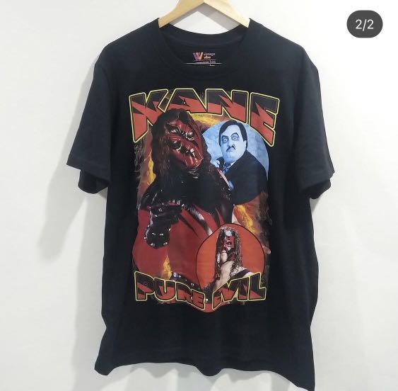 Wwe wwf Modern Bootleg Kane, Men's Fashion, Tops & Sets, Tshirts & Polo ...
