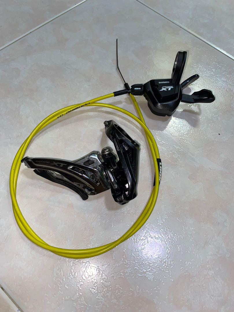 XT M8000 Front Shifter & Derailleur, Sports Equipment, Bicycles & Parts ...