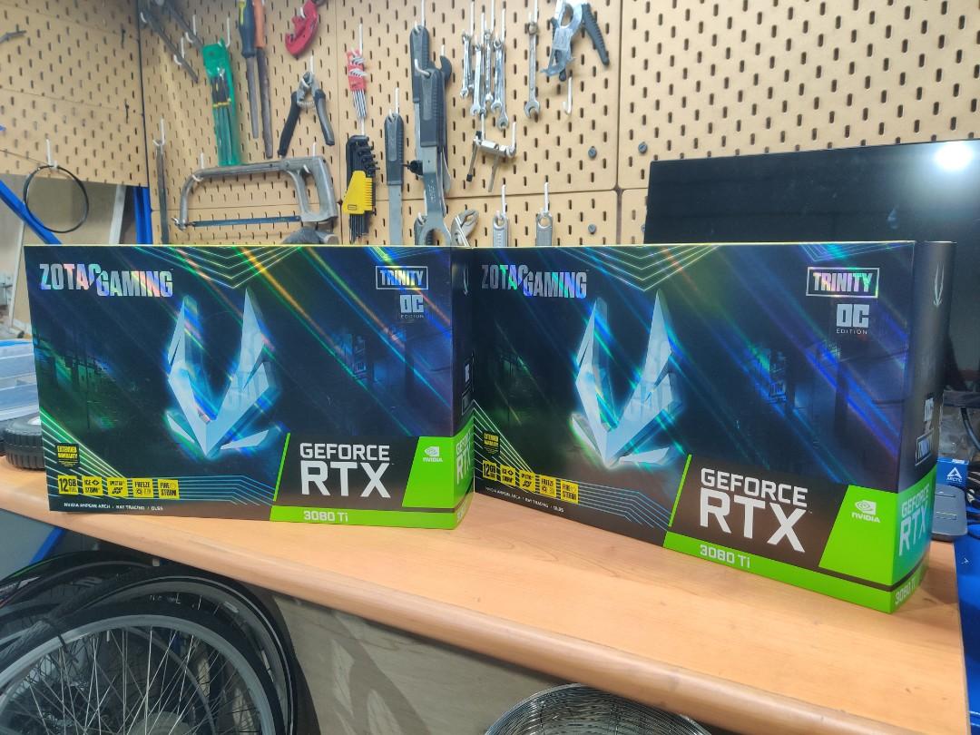 ZOTAC GAMING RTX 3080 Ti Trinity OC 12GB, Computers & Tech, Parts ...
