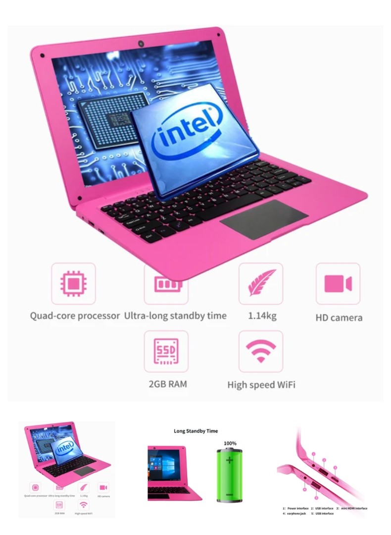 10.1 inch windows 10 Ultra Thin netbook, Computers & Tech, Laptops ...