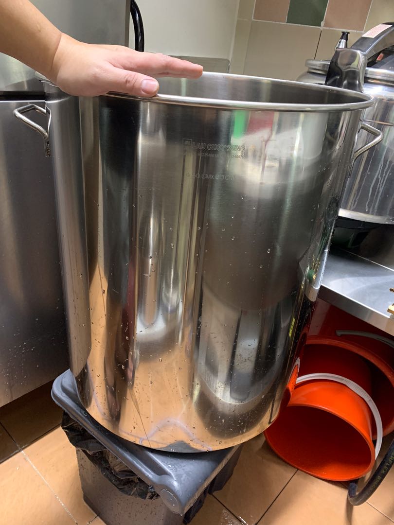 117 Litres stock pot! 50cm diameter by 60cm H, TV & Home Appliances ...