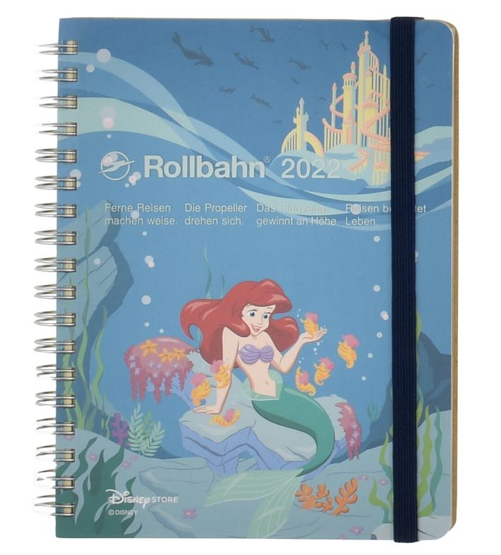 日本迪士尼 2022 schedule book Rollbahn系列 L size 美人魚封面款 日本代購, 興趣及遊戲, 手作＆自家設計, 文具 - Carousell