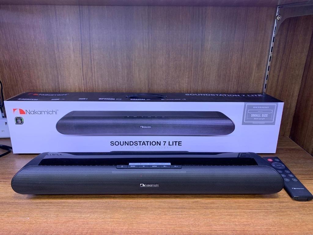 【全新行貨 門市現貨】 Nakamichi SoundStation 7 Lite 多功能一體式喇叭, 音響器材, Soundbar、揚聲器 ...