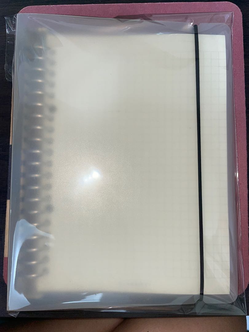 A5 classify notebook/binder with 3 packs A5 refill, Hobbies & Toys ...