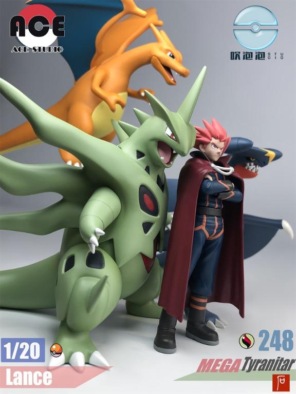 [PO] Ace Studio - Pokemon Lance and Mega Tyranitar, Hobbies & Toys ...