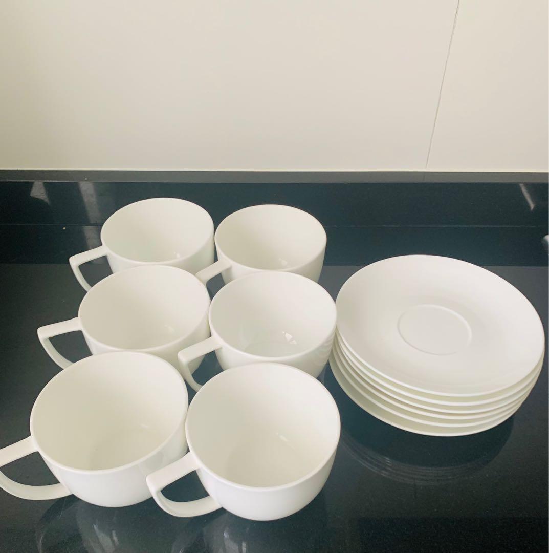 Alex Liddy coffee & tea cups set (x7), Furniture & Home Living ...