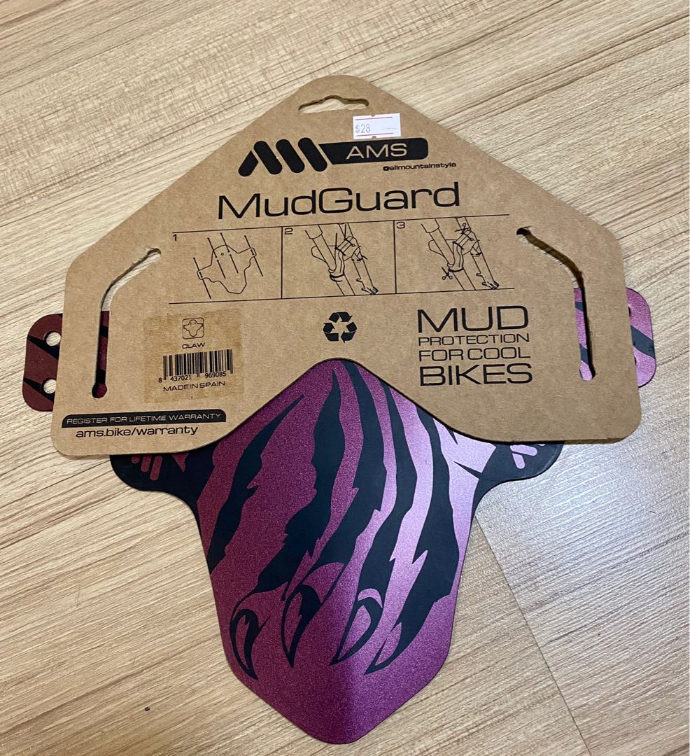 AMS Mudguard, Sports Equipment, Bicycles & Parts, Bicycles on Carousell