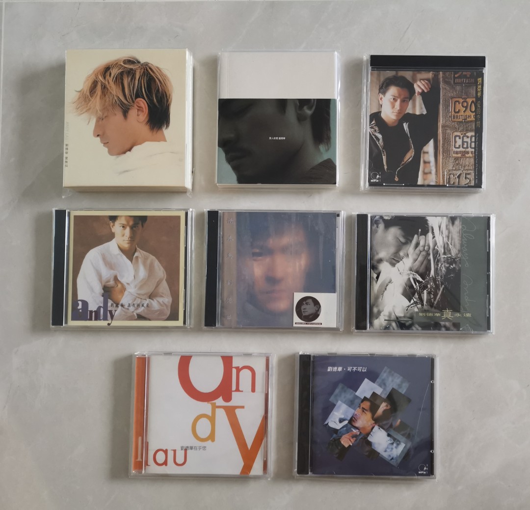 Andy Lau 刘德华 CD player collectable album Bundle, Hobbies & Toys, Music ...