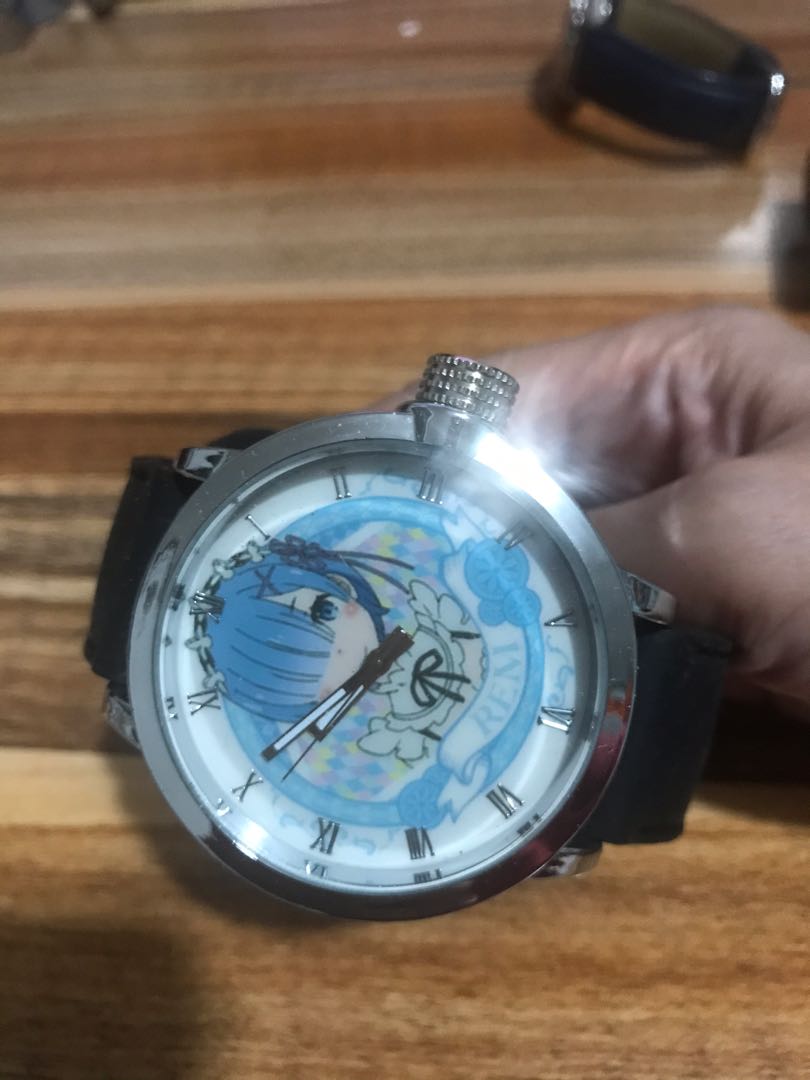 Authentic Rem Re:Zero Japan Watch, Men's Fashion, Watches & Accessories ...