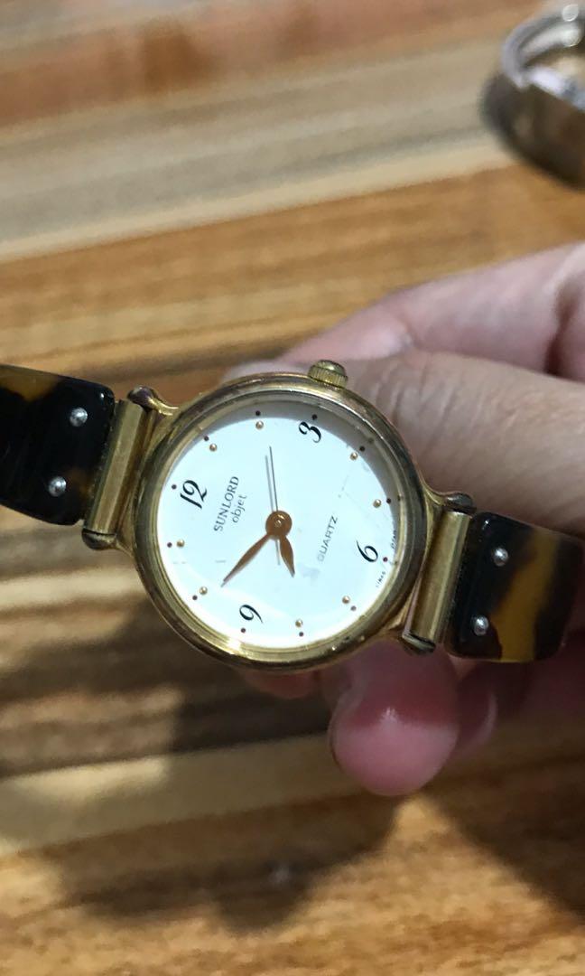 Authentic Sunlord Objet Japan Ladies Bangle Watch, Women's Fashion ...
