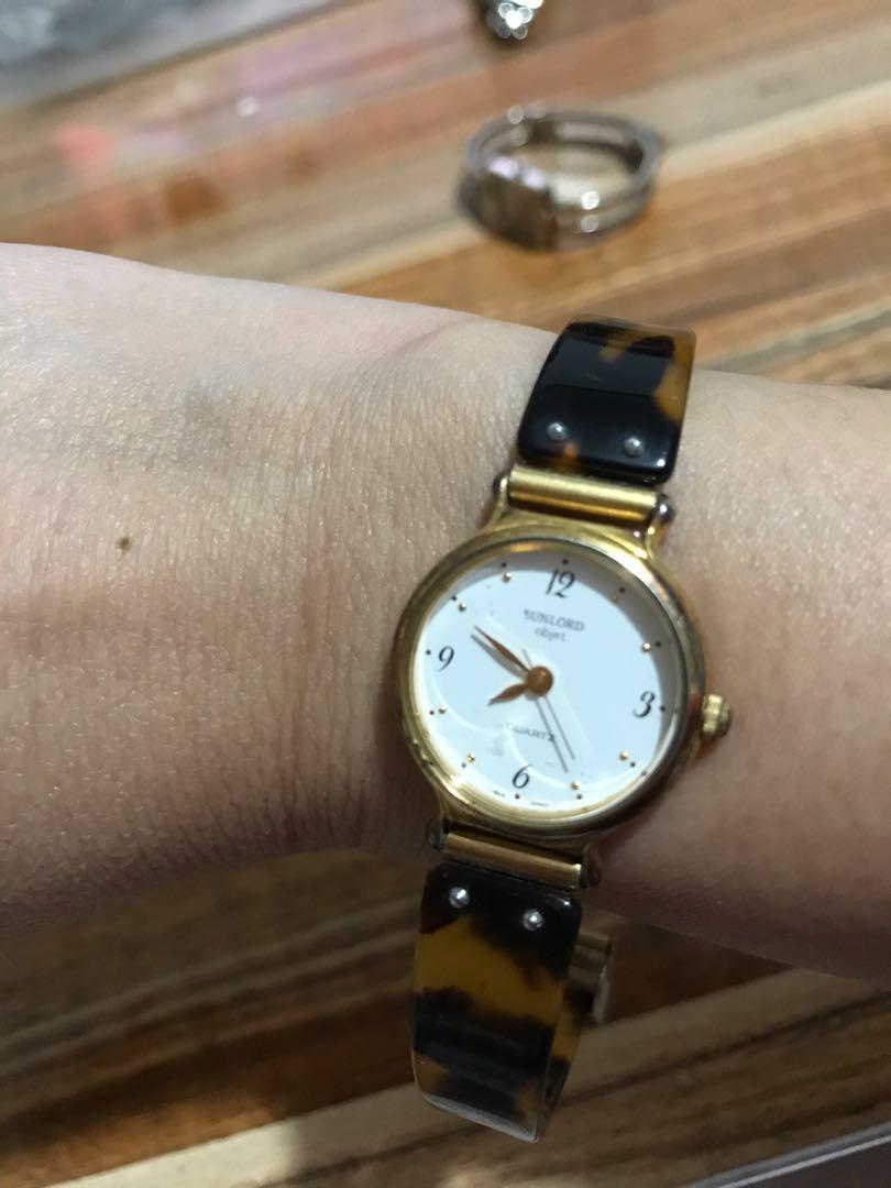 Authentic Sunlord Objet Japan Ladies Bangle Watch, Women's Fashion ...