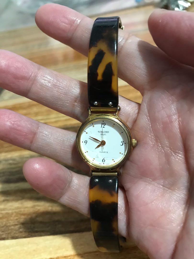 Authentic Sunlord Objet Japan Ladies Bangle Watch, Women's Fashion ...