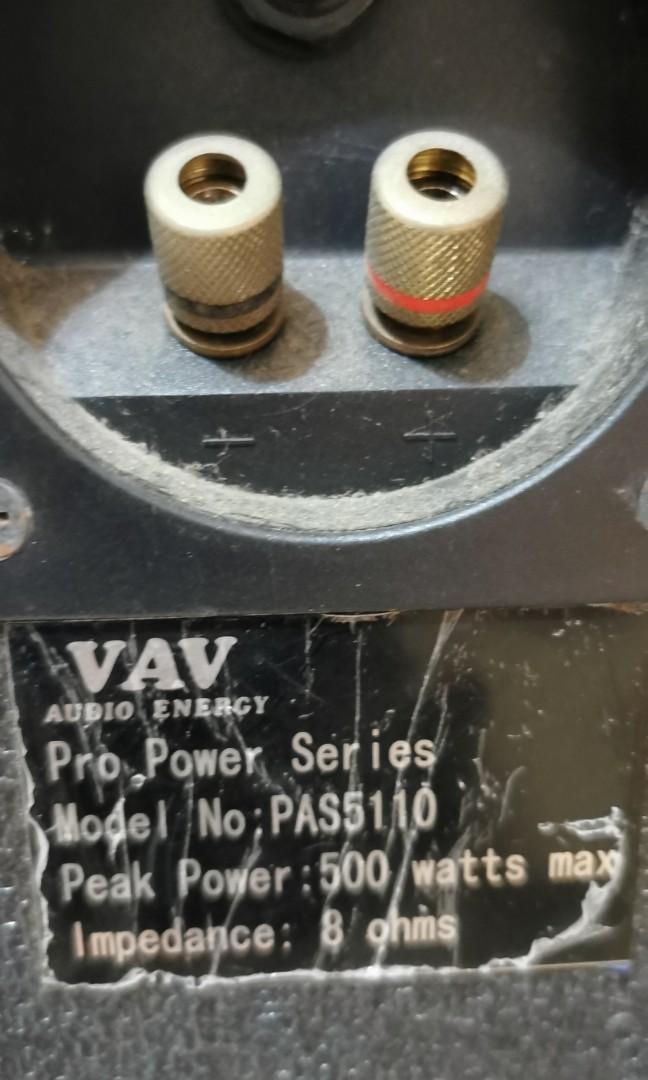 AVA speakers 500watts, Audio, Soundbars, Speakers & Amplifiers on Carousell