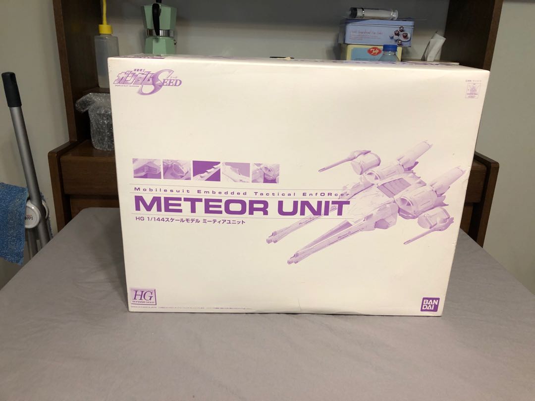Bandai 1/144 gundam seed meteor unit 流星號 ，freedom, justice, 合 rg 自由高達丶正義高達, 興趣及遊戲, 玩具 & 遊戲類 ...