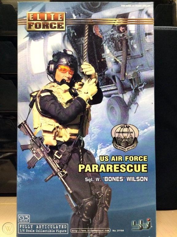 BBI ELITE FORCE US Air Force Pararescue Sgt W Bones Wilson / BBI Elite ...