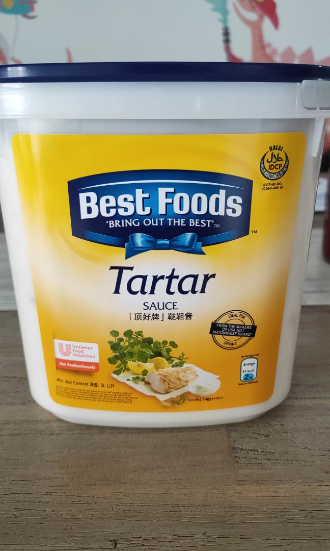 Best Foods Tartar Sauce, Food & Drinks, Spice & Seasoning on Carousell