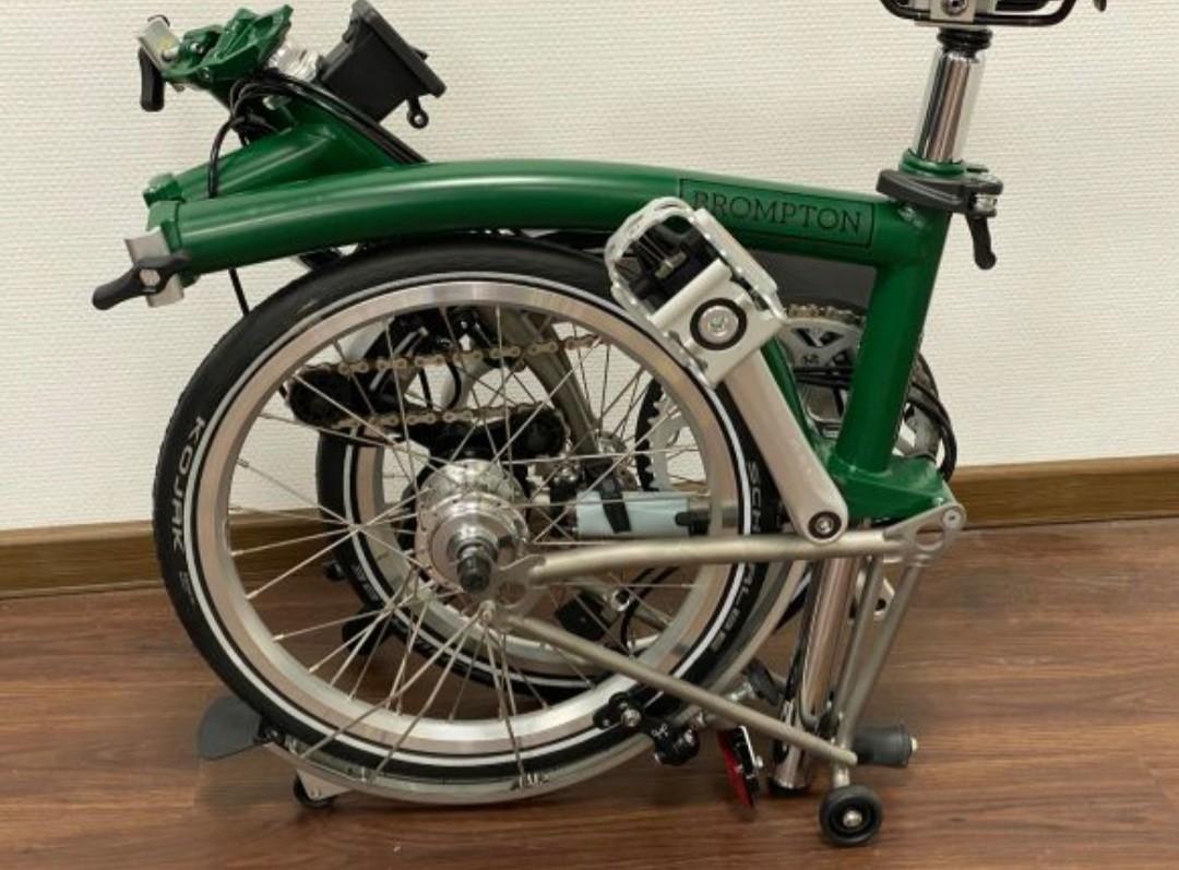 Brompton Superlight M6L-X Racing Green, Sports Equipment, Bicycles ...