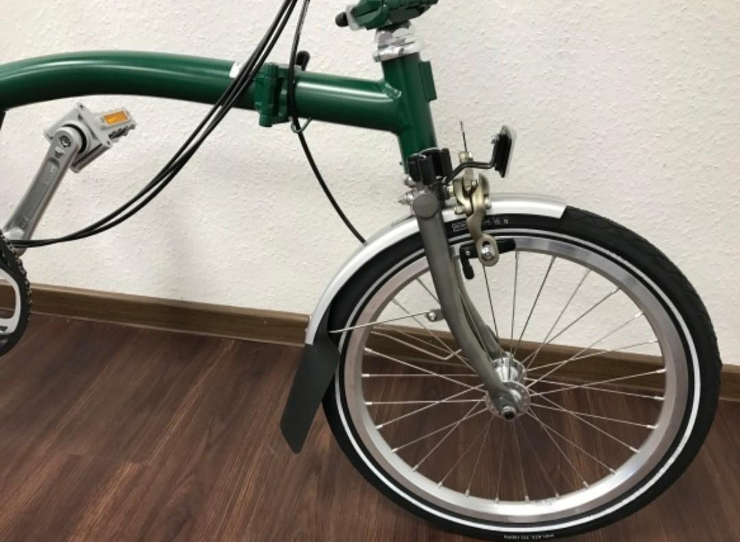 Brompton Superlight M6L-X Racing Green, Sports Equipment, Bicycles ...