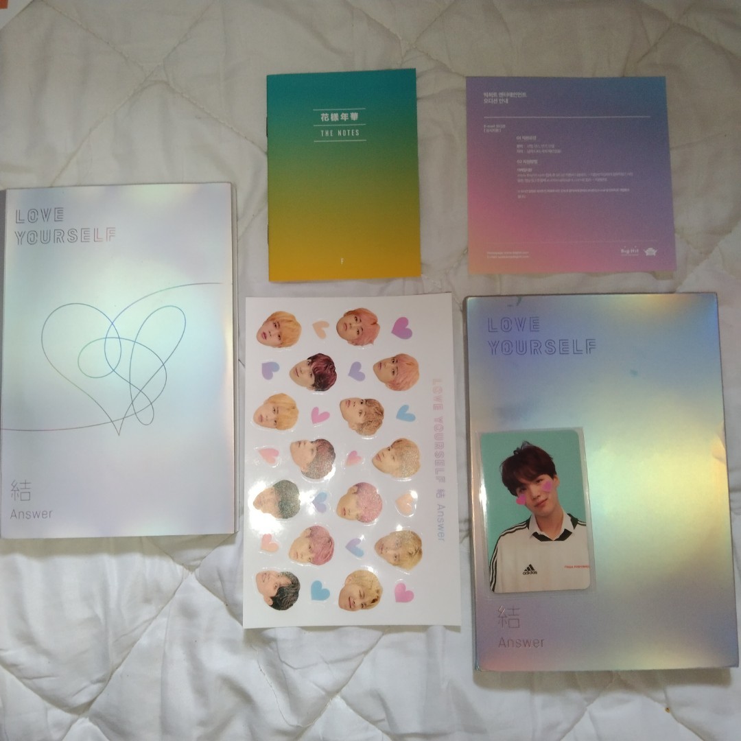 BTS ANSWER ALBUM WITH SUGA PC, Hobbies & Toys, Memorabilia ...